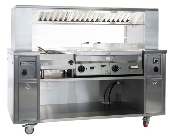 Frontcooking-Station Modell MARS3 | Frontcooking-Stationen ...